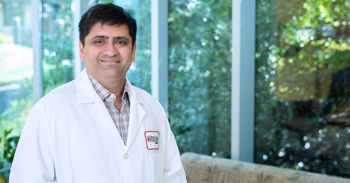 Fox Chase Cancer Center Welcomes Dr. Parth A. Desai | Fox Chase Cancer Center - Philadelphia PA